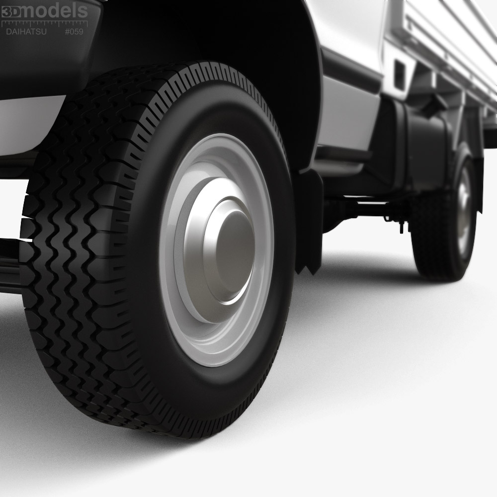 Daihatsu Delta 1500 1977 3D model - Download Truck on 3DModels.org