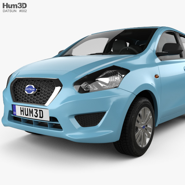 Datsun GO 2017 3D model - Download Hatchback on 3DModels.org