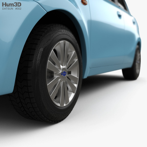 Datsun GO 2017 3D model - Download Hatchback on 3DModels.org