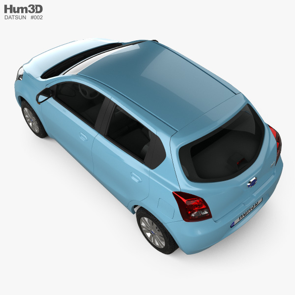 Datsun GO 2017 3D model - Download Hatchback on 3DModels.org