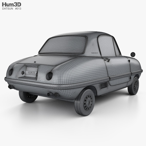 Datsun Baby 1964 3D model - Download Sports car on 3DModels.org