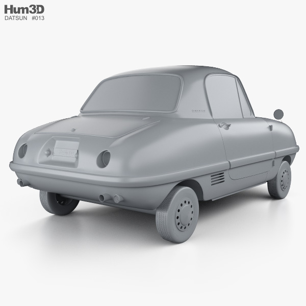 Datsun Baby 1964 3D model - Download Sports car on 3DModels.org