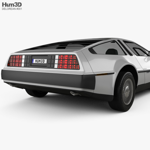 DeLorean DMC-12 1981 3D model - Download Sports car on 3DModels.org
