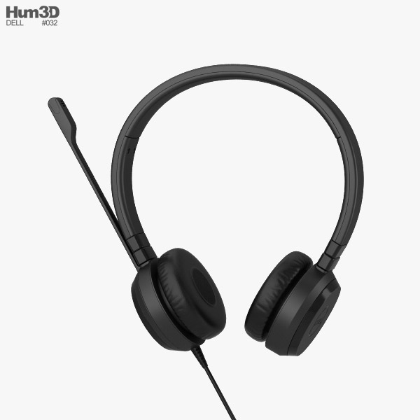 Auriculares Dell UC350 Modelo 3D - Descargar Dispositivos de audio ...