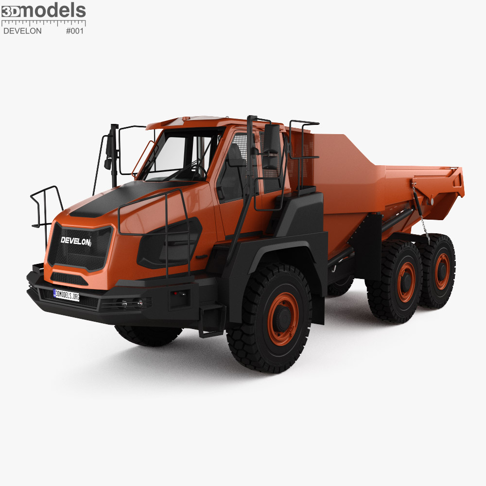 Develon DA30-5 ATD Articulated Dump Truck 2025 3D model - Download ...