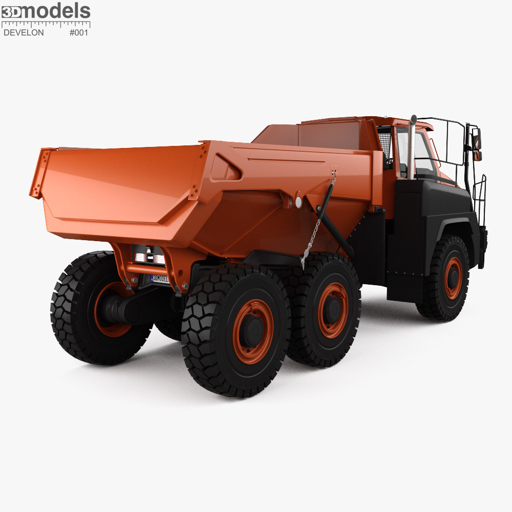 Develon DA30-5 ATD Articulated Dump Truck 2025 3D model - Download ...