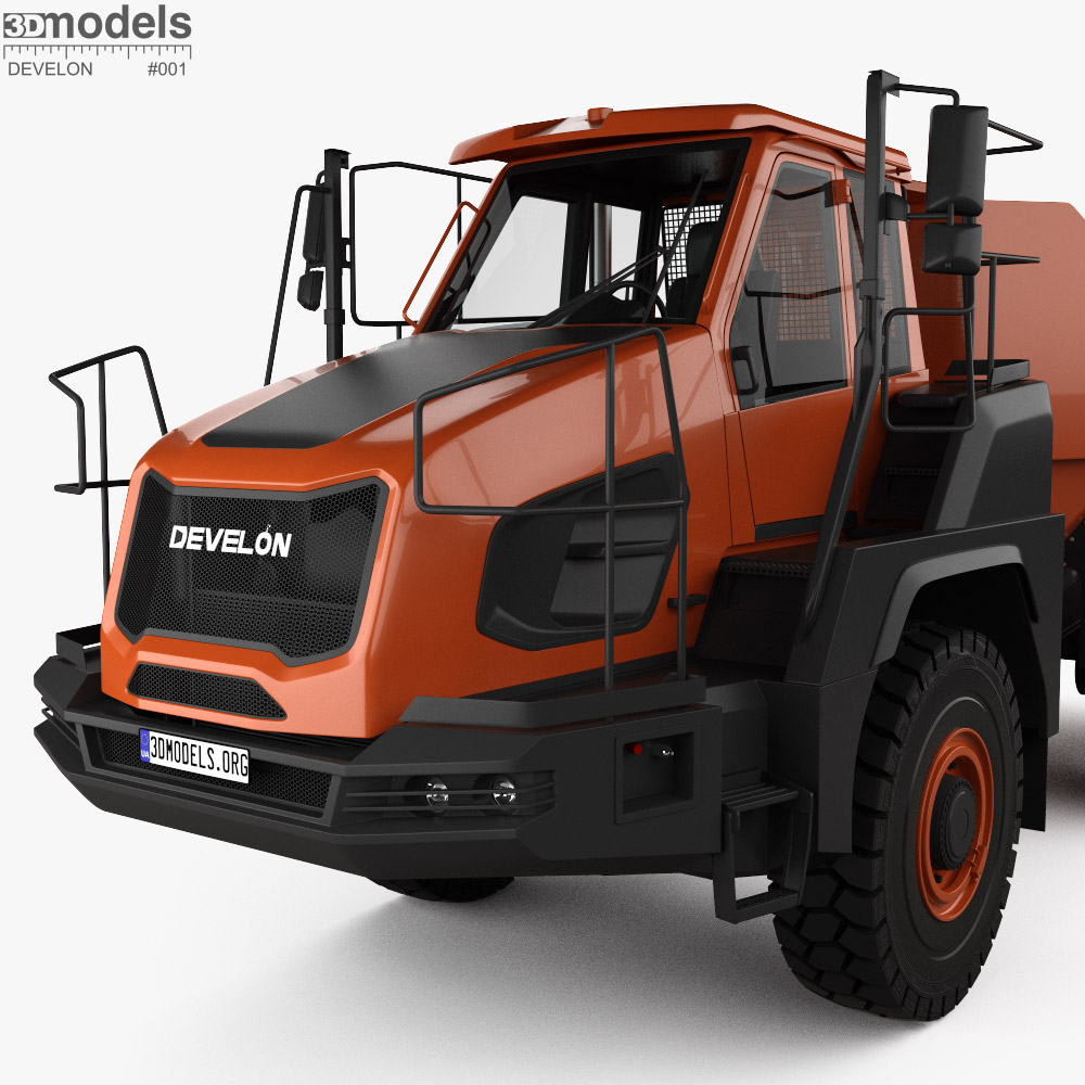 Develon DA30-5 ATD Articulated Dump Truck 2025 3D model - Download ...