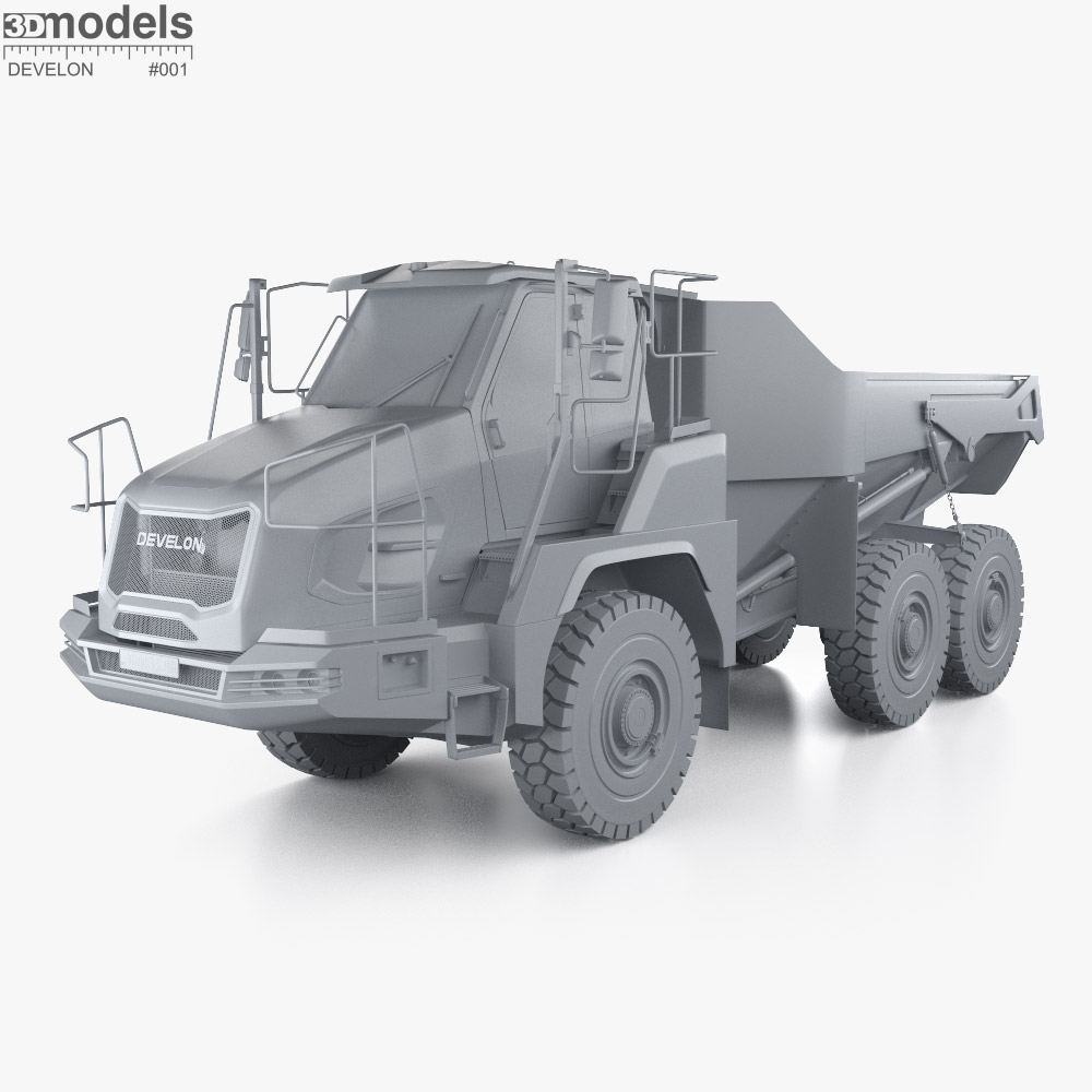 Develon DA30-5 ATD Articulated Самоскид 2025 3D модель - Скачати ...