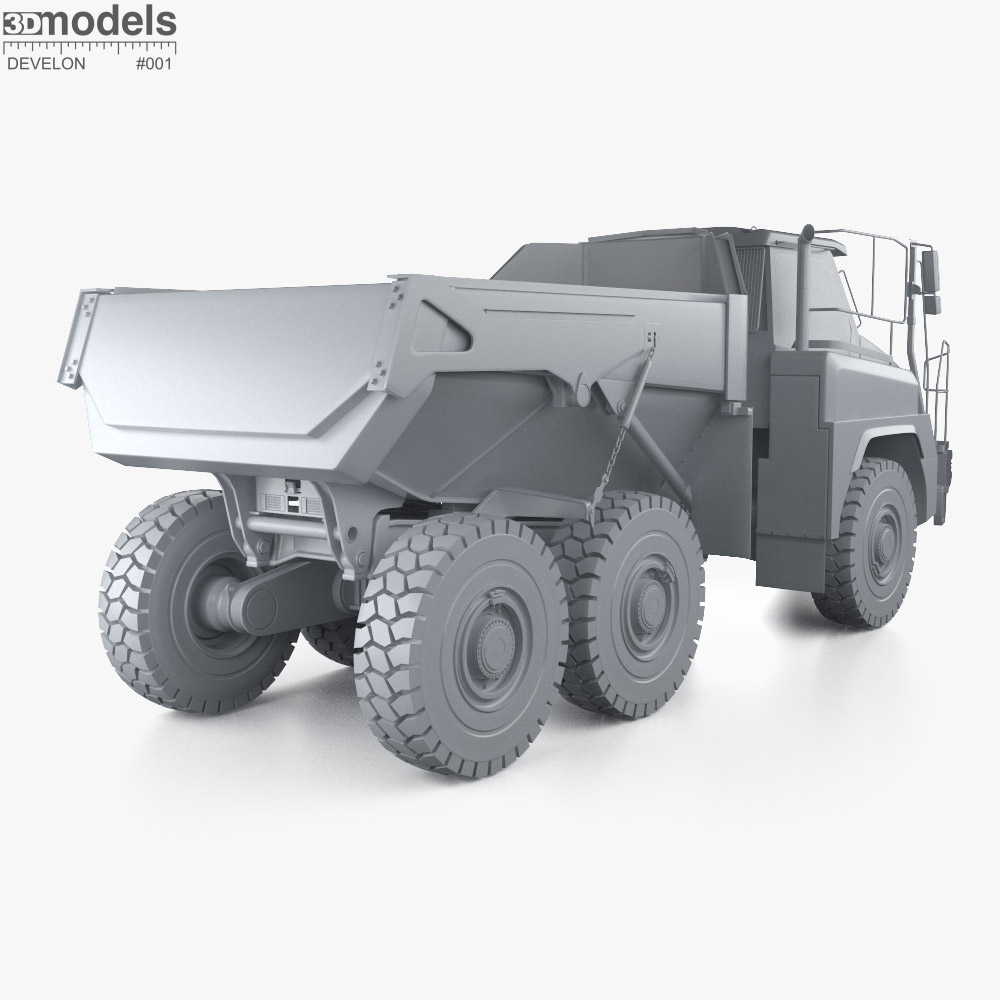 Develon DA30-5 ATD Articulated Camião Basculante 2025 Modelo 3D ...