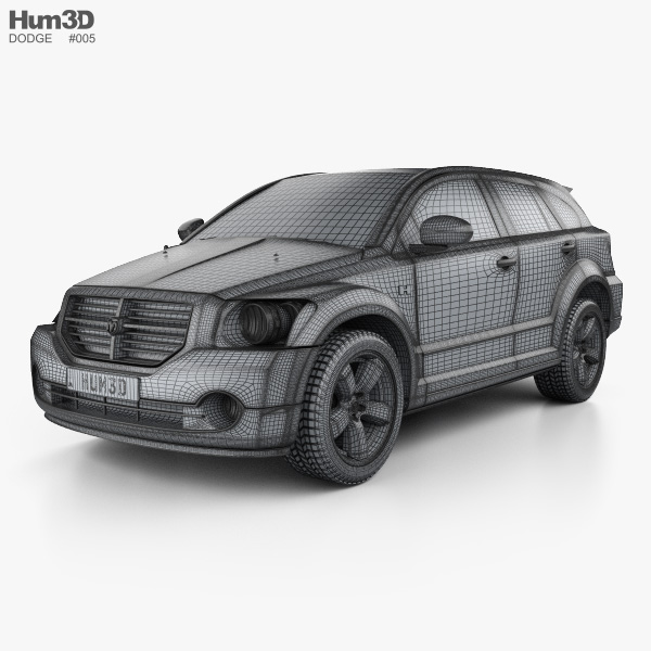 Dodge Caliber 2011 Modelo 3D - Descargar Crossover SUV activado ...