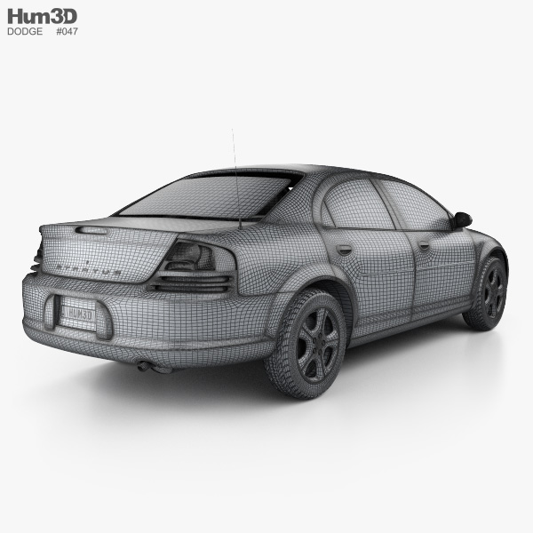 Dodge Stratus 2006 3D 모델 - 다운로드 Sedan on 3DModels.org