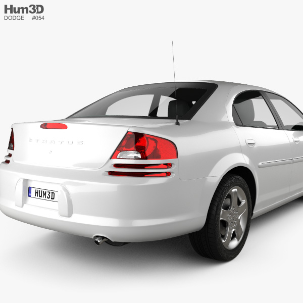 Dodge Stratus 2006 3D model - Download Sedan on 3DModels.org