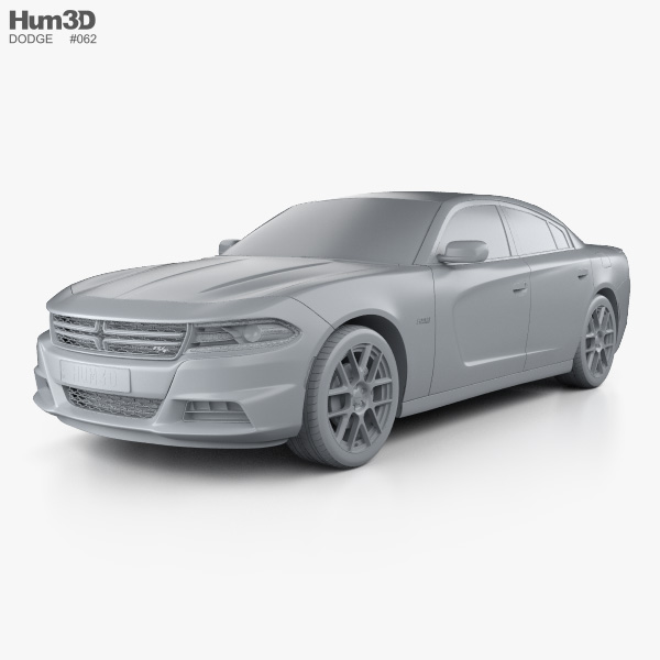 Dodge Charger (LD) 2018 3D model - Download Sedan on 3DModels.org