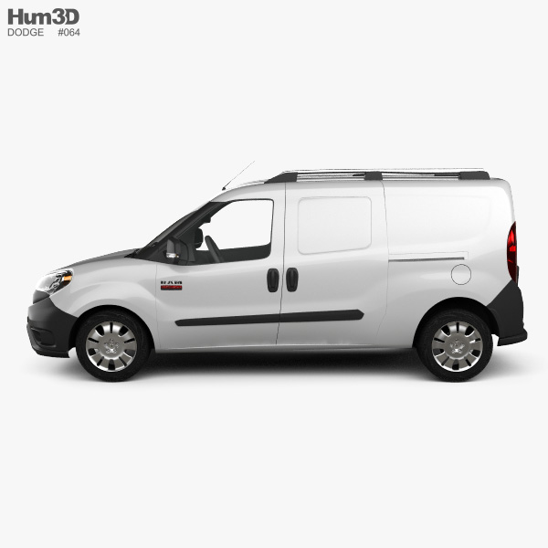 Dodge Ram Promaster City Cargo L2H1 2017 Modelo 3D - Descargar Van on ...