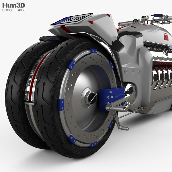 Dodge Tomahawk 2003 Modelo 3D - Descargar Motocicletas on 3DModels.org