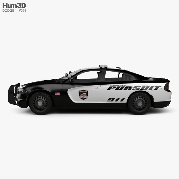 Dodge Charger Pursuit 2018 3D model - Download Sedan on 3DModels.org