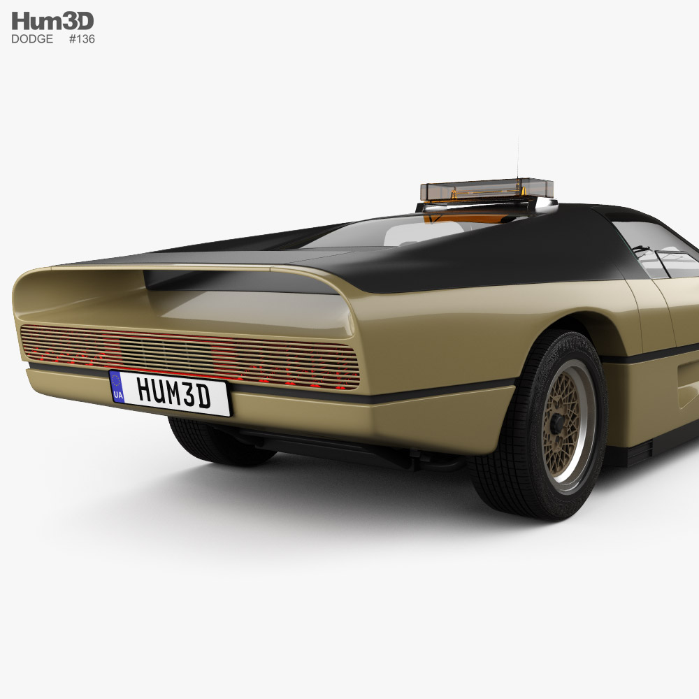 Dodge M4S PPG Turbo Concept 1981 3D model - Download Sports car on ...