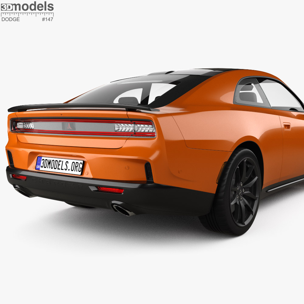 Dodge Charger Scat Pack SIXPACK 2025 Modelo 3D - Descargar Sports car ...