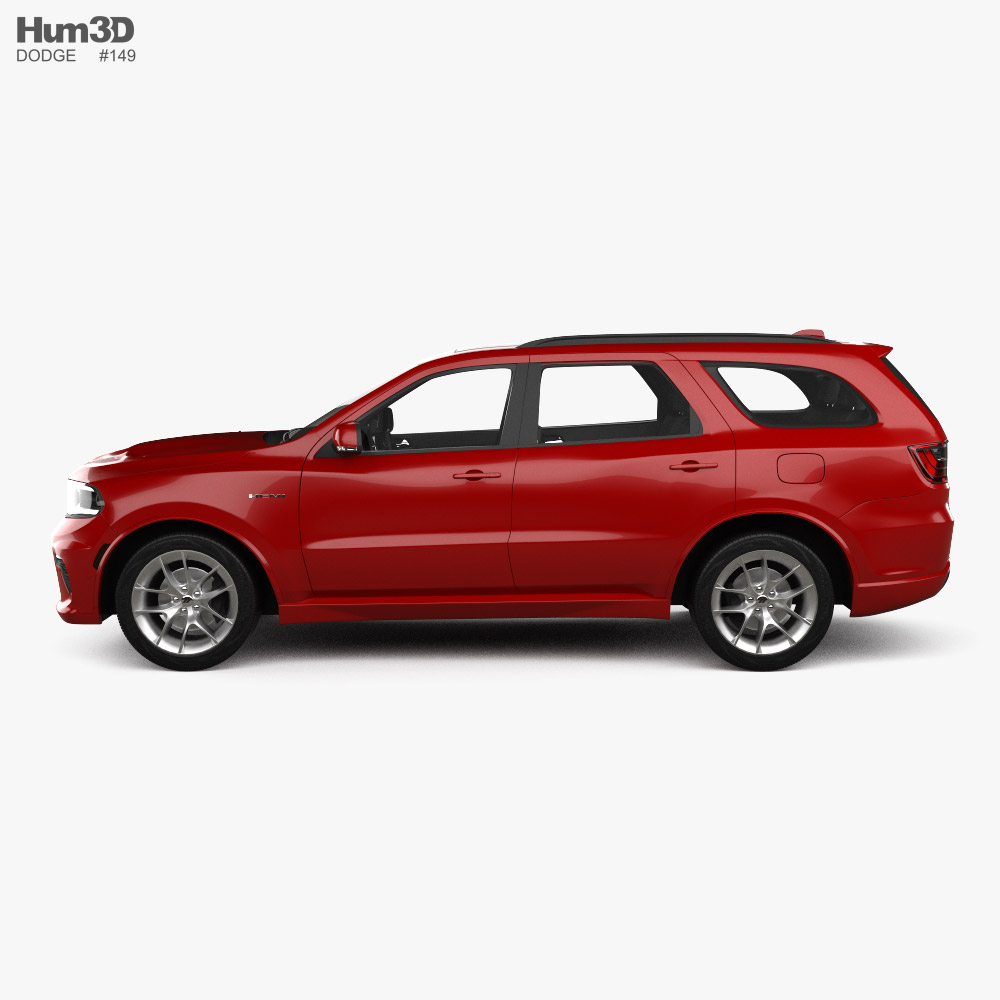 Dodge Durango RT with HQ interior 2023 3D model - Download Crossover ...