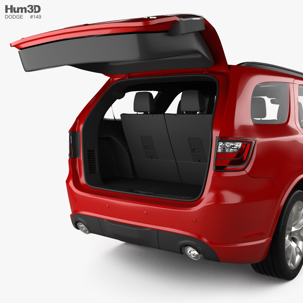 Dodge Durango RT with HQ interior 2023 3D model - Download Crossover ...