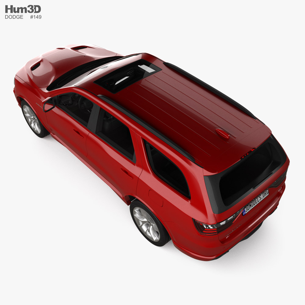 Dodge Durango RT with HQ interior 2023 3D model - Download Crossover ...