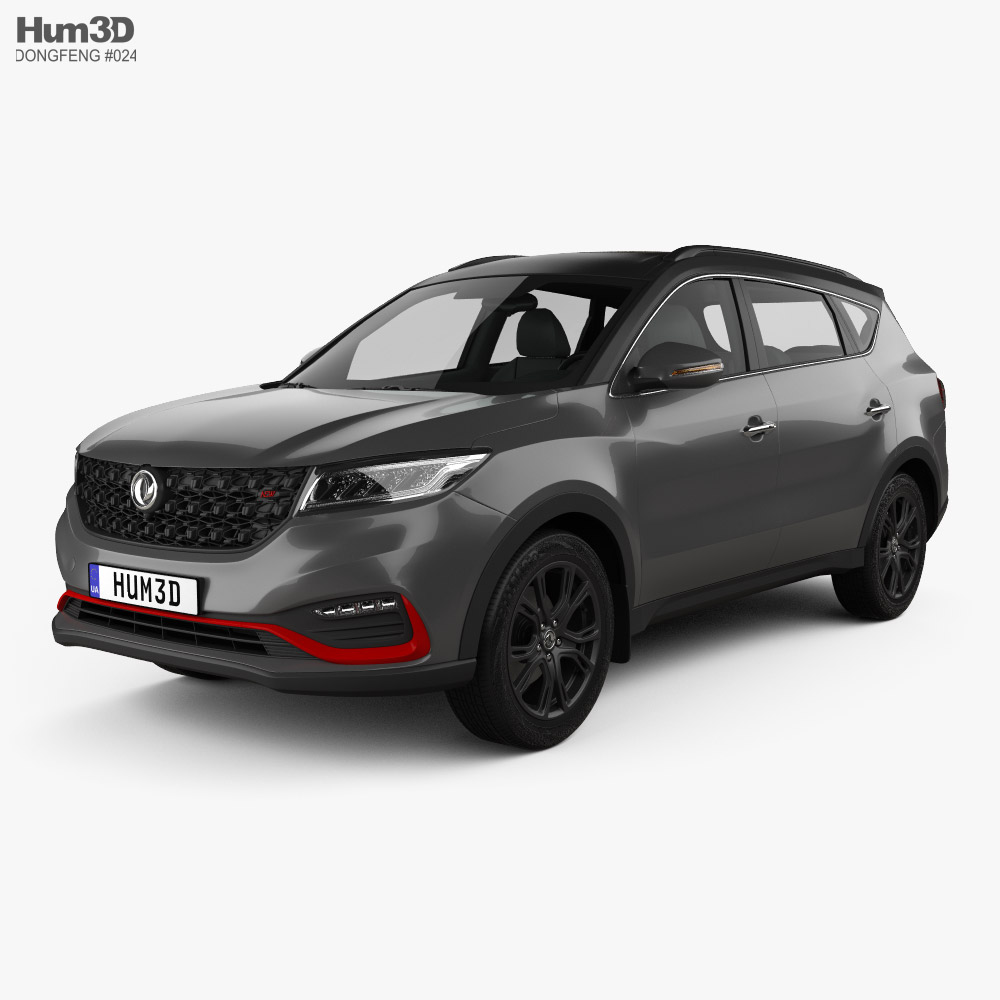 DongFeng Fengguang 580 2024 3D model - Download Crossover SUV on ...