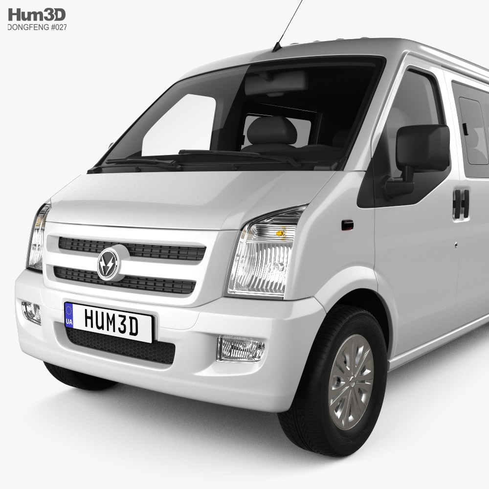 DongFeng C35 Crew Van 2012 3D model - Download Van on 3DModels.org