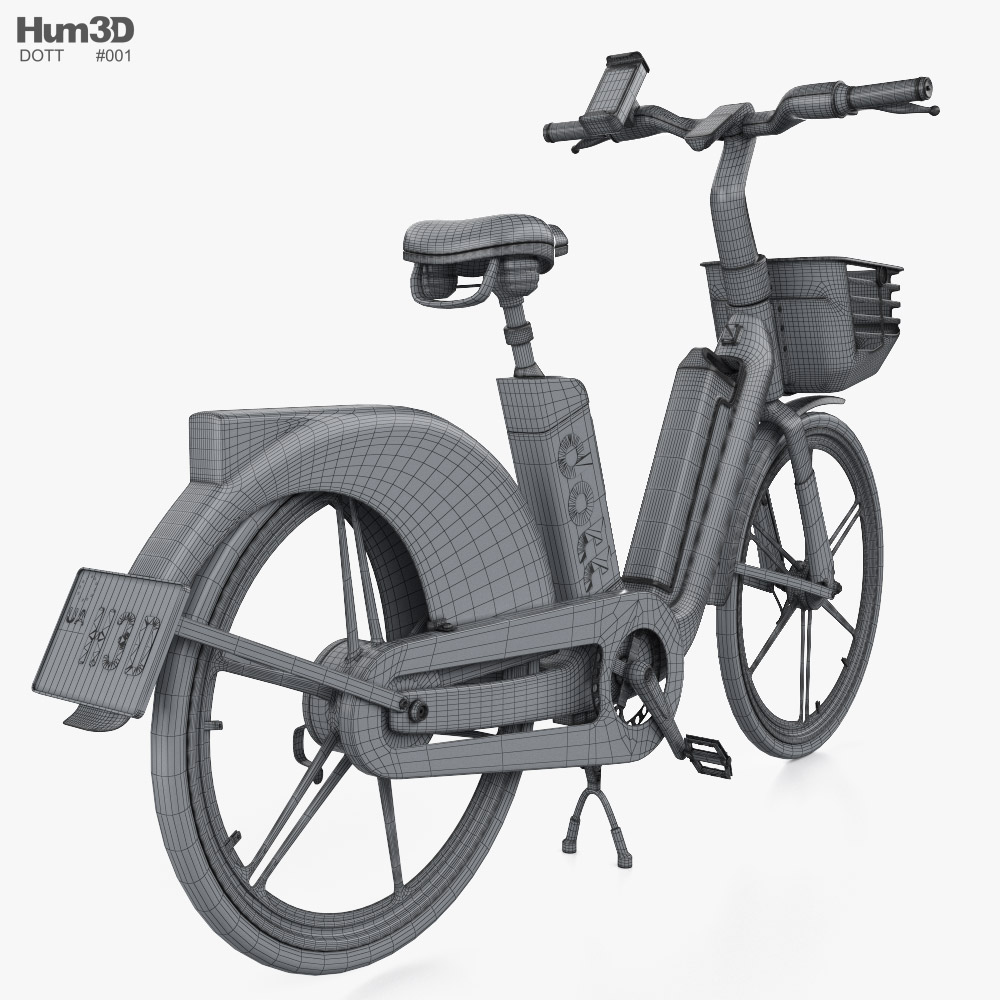 Dott E-bike 2025 3D model - Download 2020-2024 on 3DModels.org