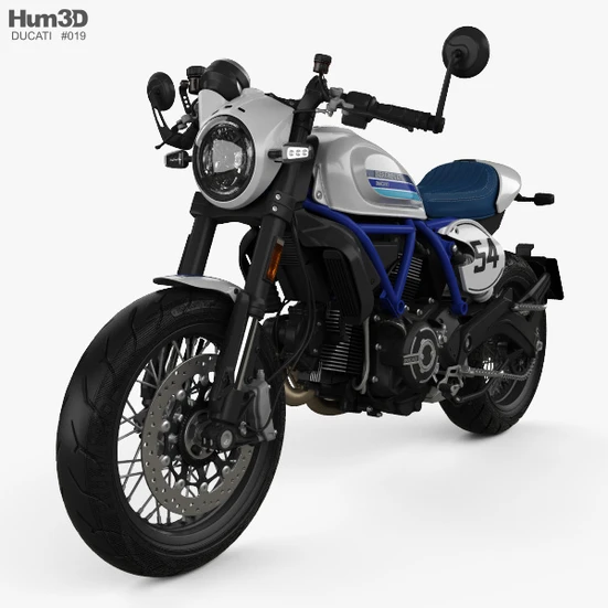 Cafe racer 3D Models Download - 3DModels.org