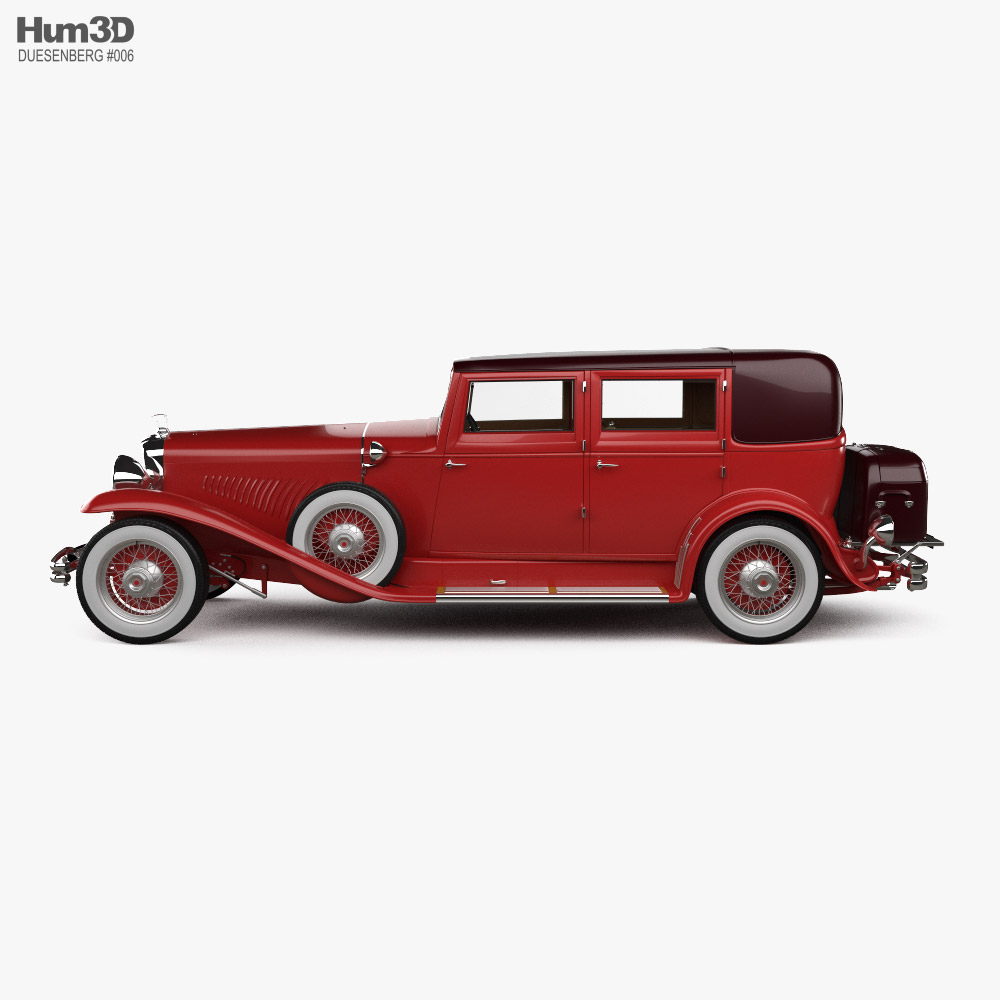 Duesenberg Model J Willoughby Limusina con interior y motor 1934 Modelo ...