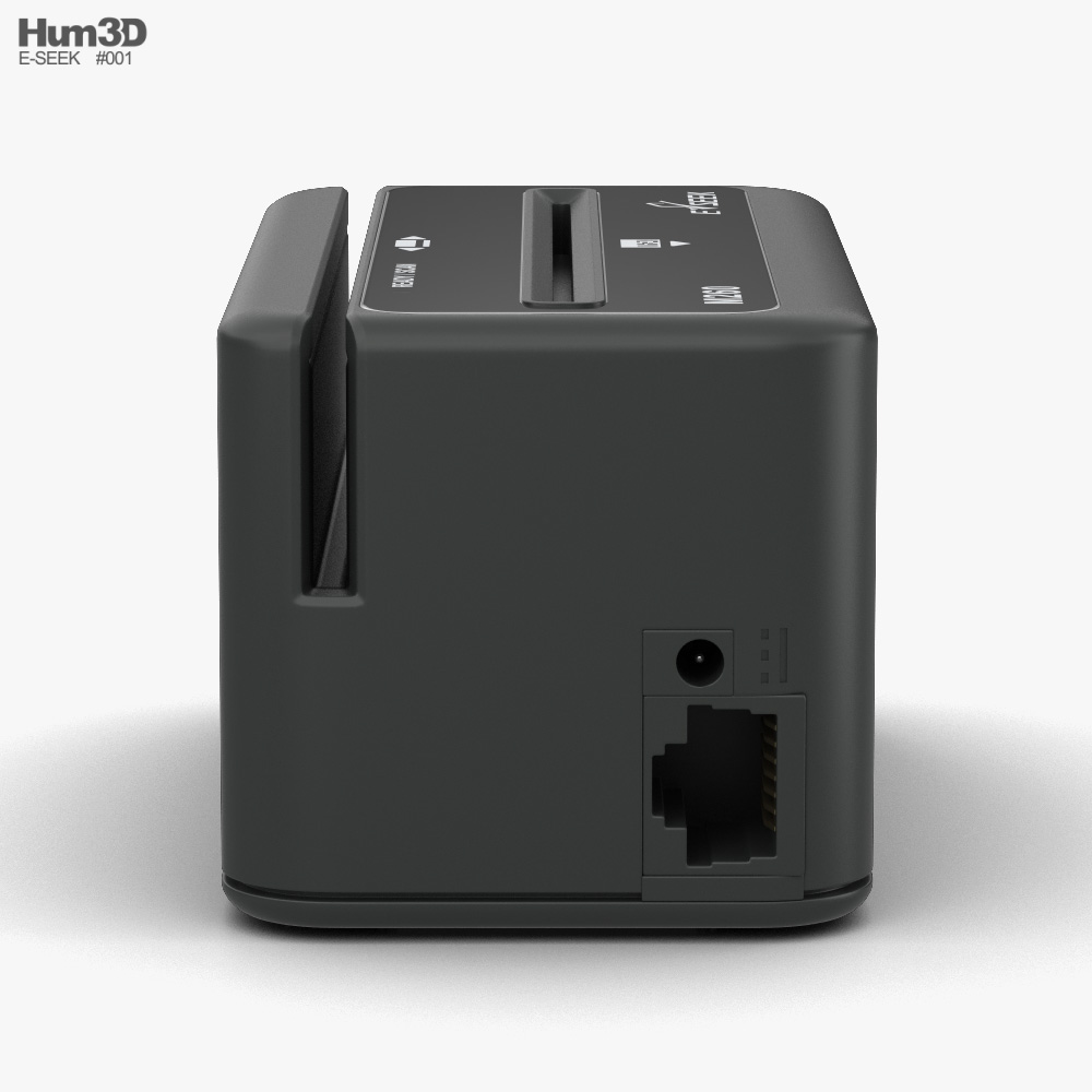 E-Seek M260 ID Card Reader 3D model - Download Electronic Accessories ...
