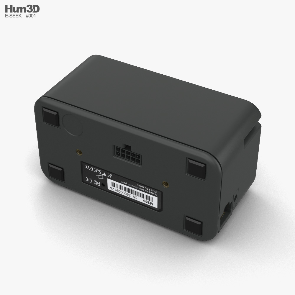 E-Seek M260 ID Card Reader 3D model - Download Electronic Accessories ...