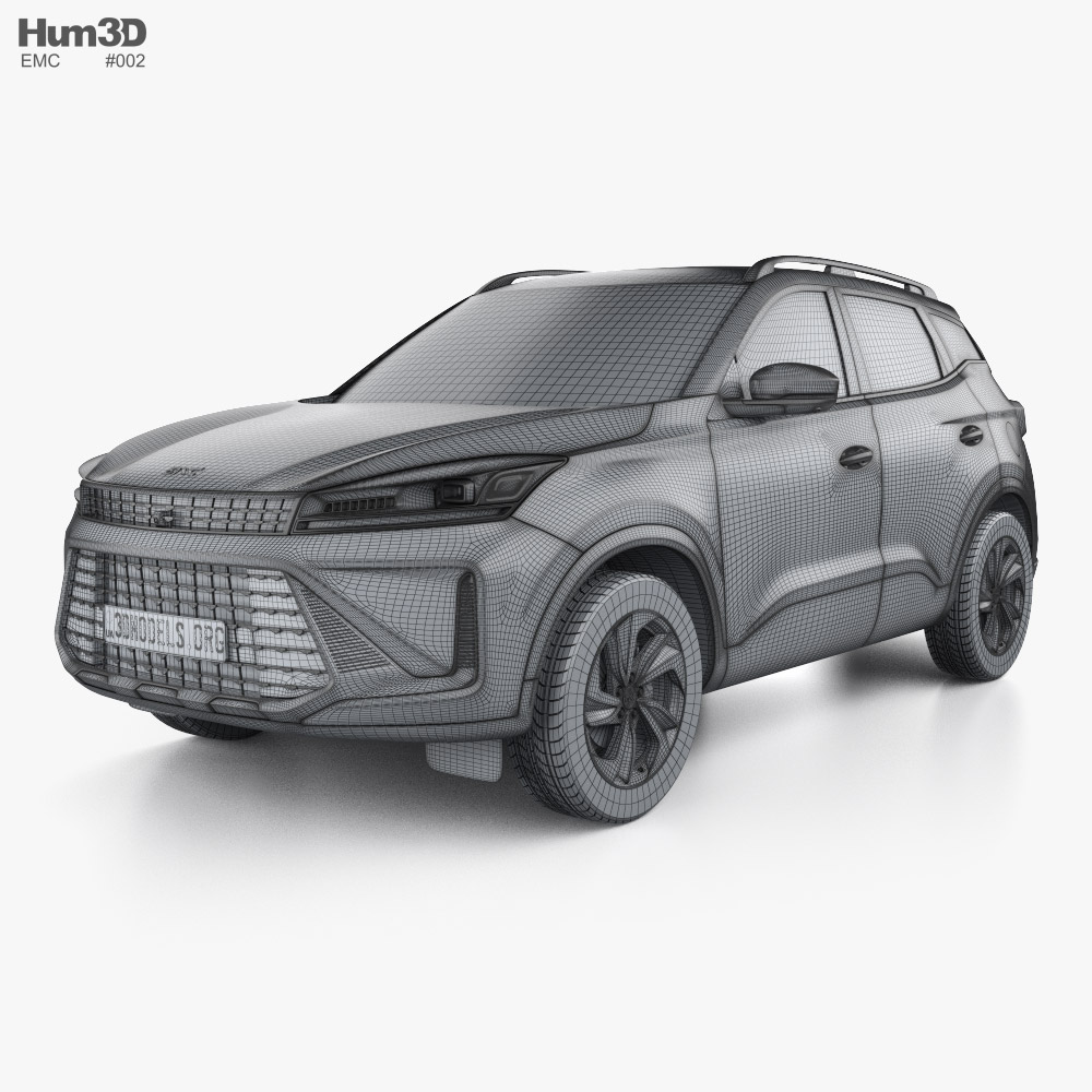 EMC Wave 3 Standard 2025 Modelo 3D - Descargar Crossover SUV on ...