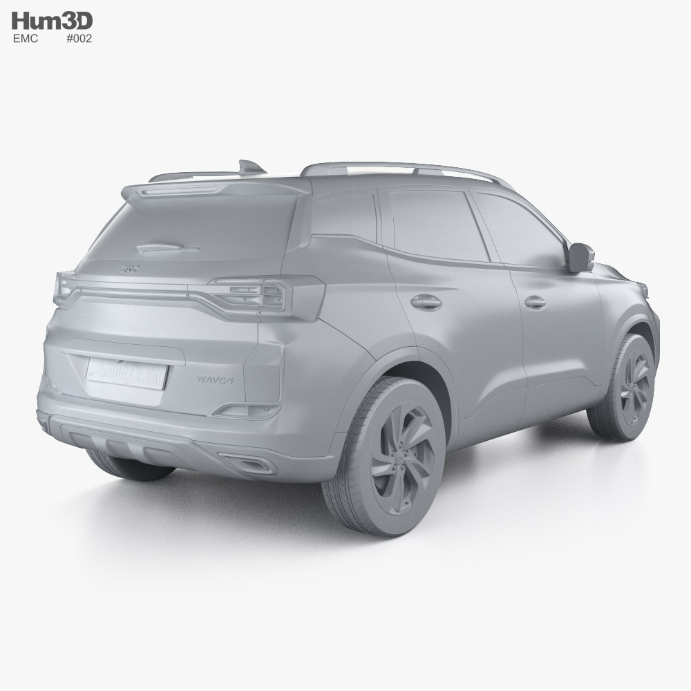 EMC Wave 3 Standard 2025 Modelo 3D - Descargar Crossover SUV on ...