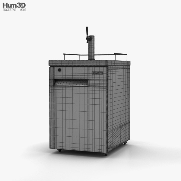 Dispensador de Bebidas Edgestar Modelo 3D - Descargar Electrodomésticos ...