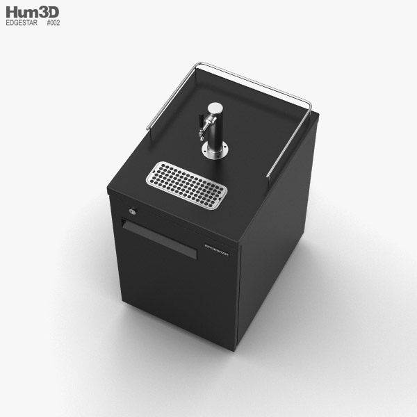 Dispensador de Bebidas Edgestar Modelo 3D - Descargar Electrodomésticos ...