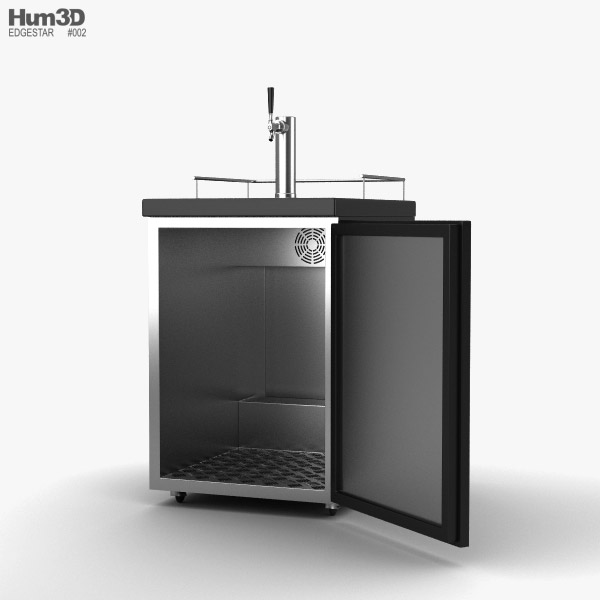 Dispensador de Bebidas Edgestar Modelo 3D - Descargar Electrodomésticos ...