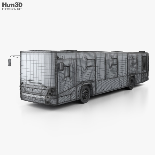 Electron A185 Autobús 2014 Modelo 3D - Descargar Autobús activado ...