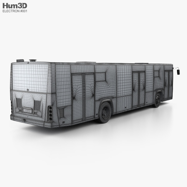 Electron A185 bus 2014 3D model - Download Bus on 3DModels.org