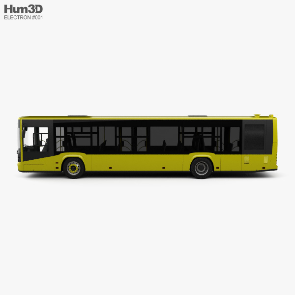 Electron A185 bus 2014 3D model - Download Bus on 3DModels.org