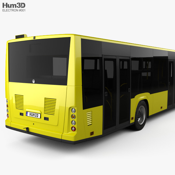 Electron A185 bus 2014 3D model - Download Bus on 3DModels.org