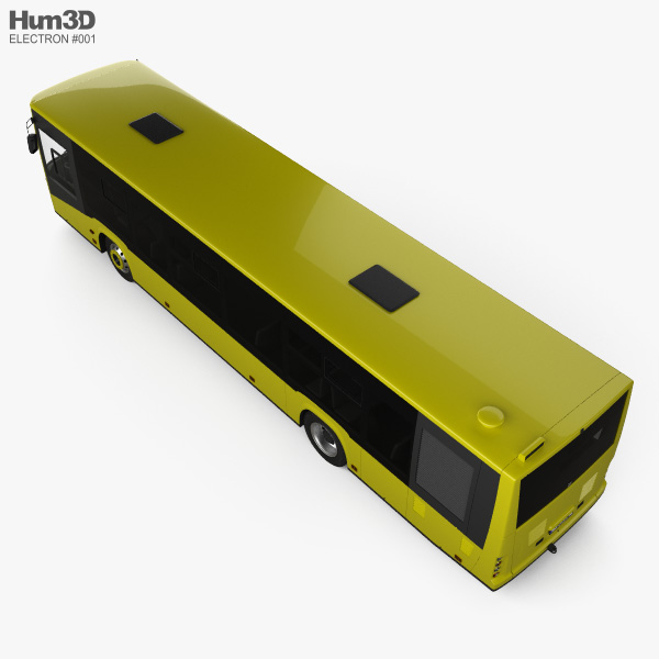 Electron A185 bus 2014 3D model - Download Bus on 3DModels.org