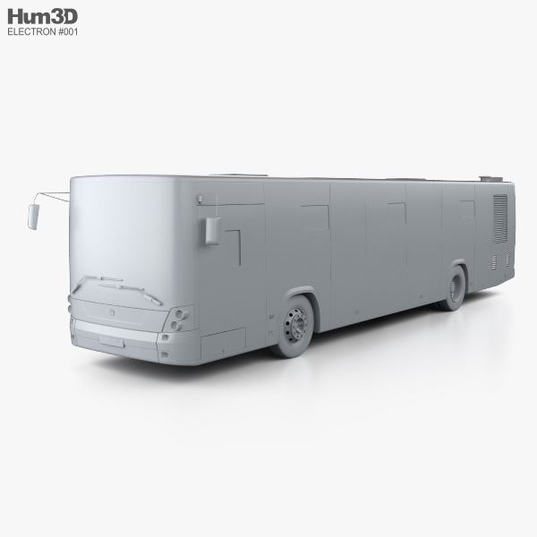 Electron A185 bus 2014 3D model - Download Bus on 3DModels.org