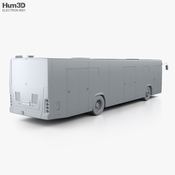 Electron A185 bus 2014 3D model - Download Bus on 3DModels.org