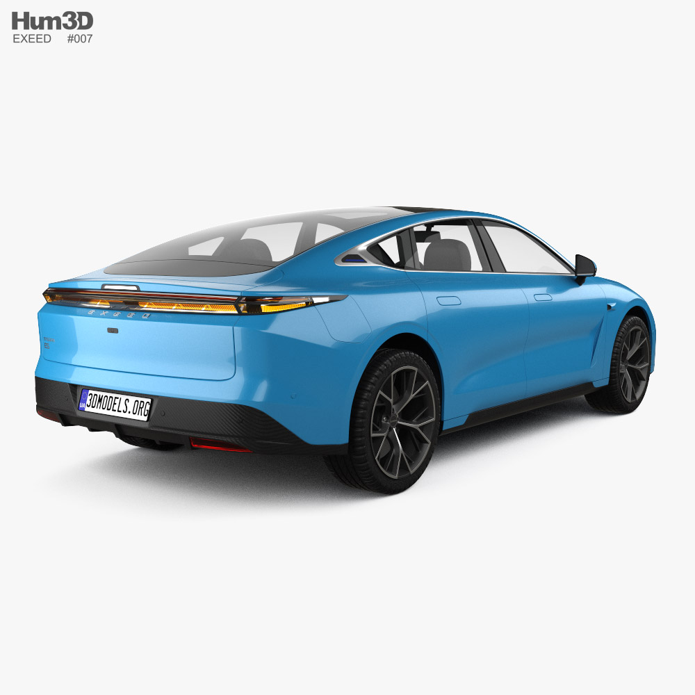 Exeed Sterra ES 2025 3D model - Download Sedan on 3DModels.org