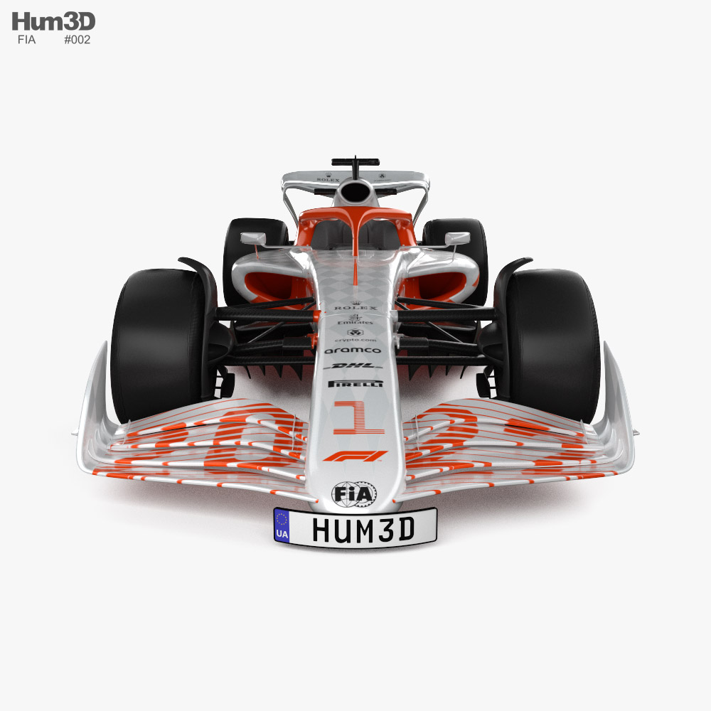 FIA F1 Car 2025 3D model - Download Sports car on 3DModels.org