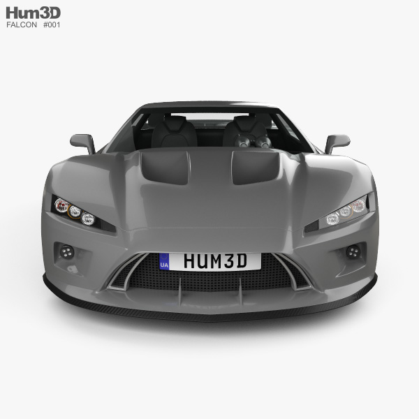 Falcon F7 2017 Modelo 3D - Descargar Sports car activado 3DModels.org