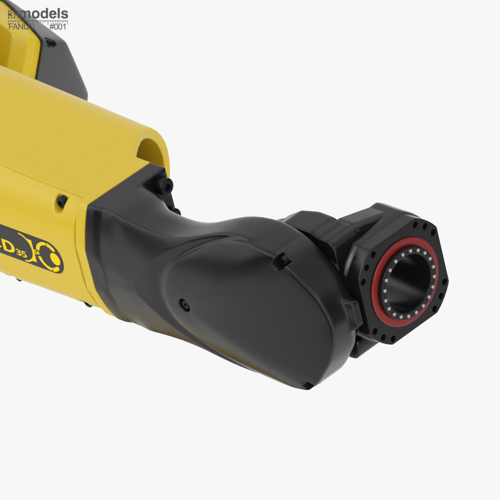 发那科 M20id 35 工业机器人臂 3D模型 - 下载 工具 开启 3DModels.org