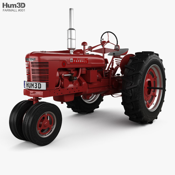 Farmall Tractor 3D models for Download - 3DModels.org