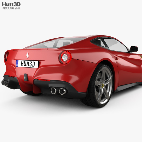 Ferrari F12 Berlinetta 2015 3D model - Download Sports car on 3DModels.org